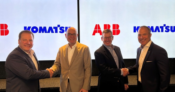 ABB and Komatsu to collaborate on electrification platform