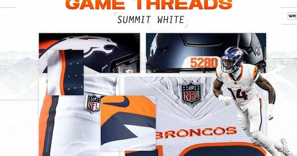 Broncos to wear Summit White jerseys and pants vs. Seahawks