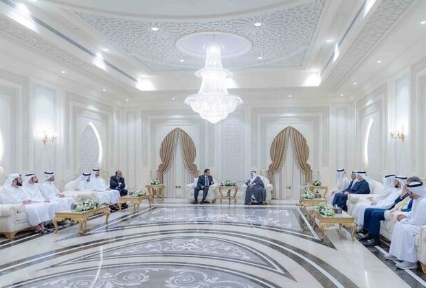 Sharjah Ruler receives sons of reciter Abdul Basit Abdul Samad
