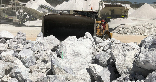 Sinclair's first pollucite parcel arrives