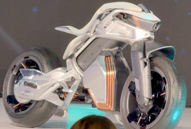 Yamaha Electric Motorcycle Patented - Fully Faired Bike, Air Cooled