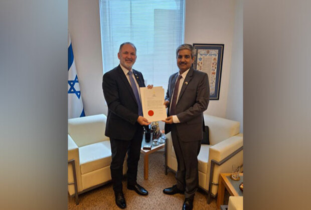 Indian Ambassador-designate to Israel presents credentials to Chief of ...