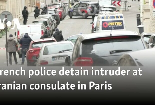French police detain intruder at Iranian consulate in Paris