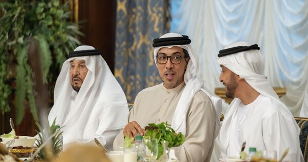 Mansour bin Zayed attends Ramadan Iftar banquet hosted by Mohammed bin Butti Al Hamed
