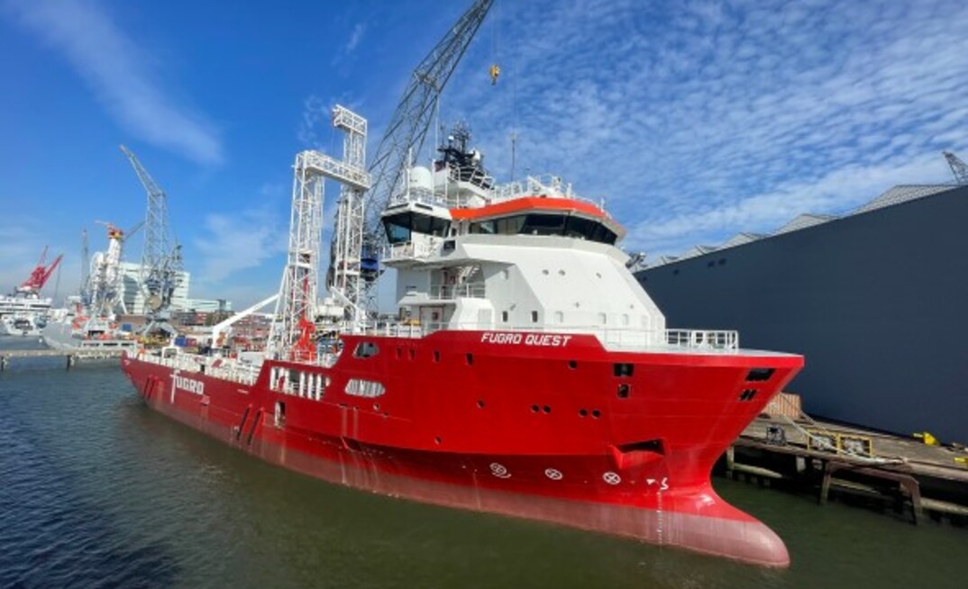 Fugro launches state-of-the art geotechnical vessel - Fugro Quest