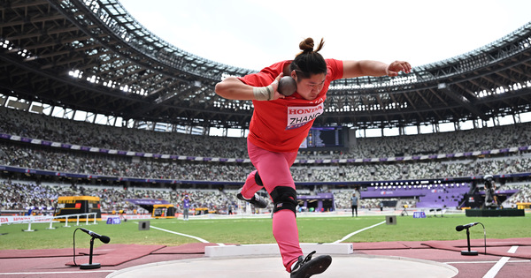 (SP)JAPAN-TOKYO-ATHLETICS-WORLD ATHLETICS CHAMPIONSHIPS-WOMEN'S SHOT ...