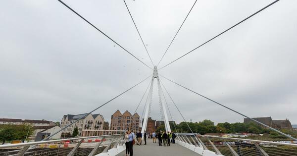 One million crossings made over city bridge since opening - The Herald