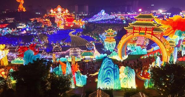 SichuanMosaics | Iconic annual lantern show kicks off in SW China's Sichuan
