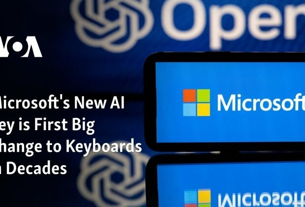 Microsoft's New AI Key is First Big Change to Keyboards in Decades