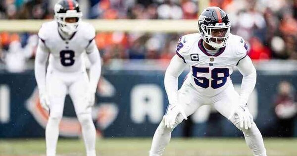 Giants release unofficial depth chart for Week 11 vs. Packers