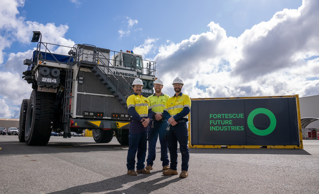 FMG one step closer to zero emission trucks