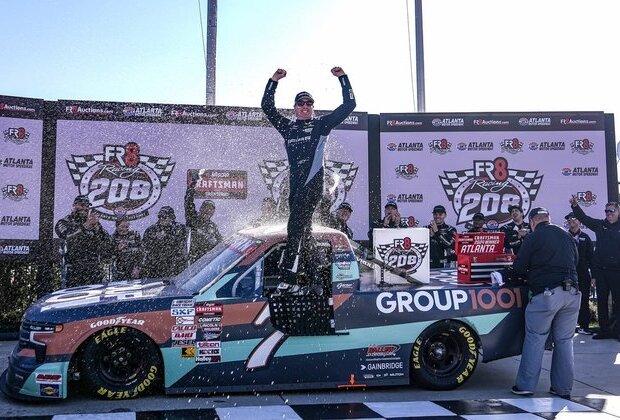 Kyle Busch continues Truck Series mastery with win at Atlanta