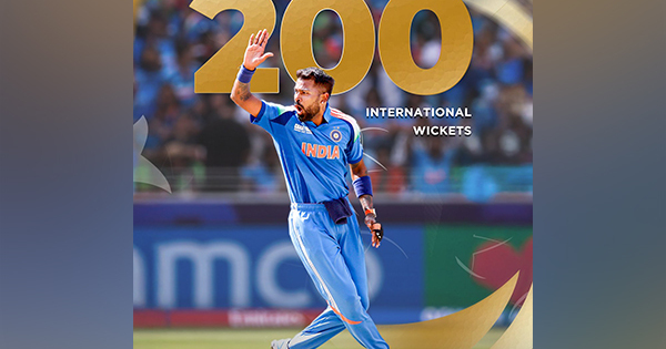 CT 2025: Hardik Pandya completes 200 international wickets