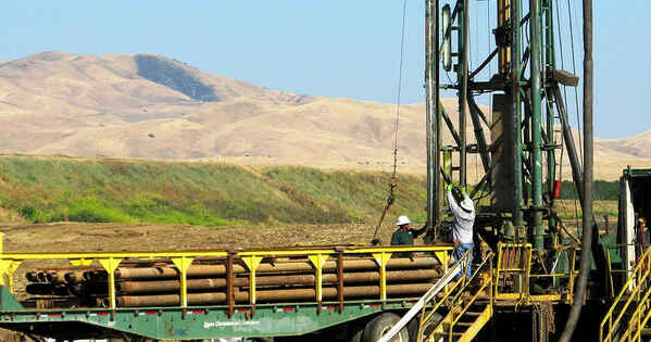 Layne mineral drilling pipeline evaporates