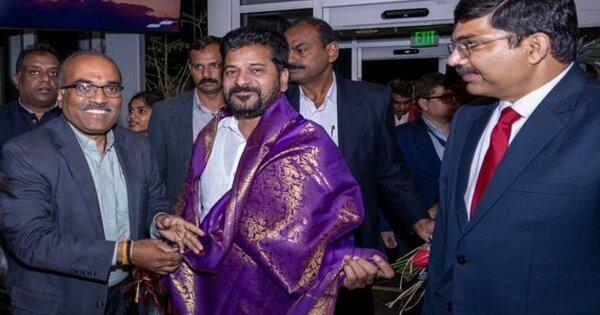 Telangana CM Revanth Reddy reaches California, set to hold interactions ...