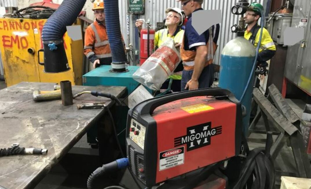 NSW weld warning