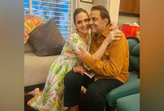 "You mean the world to me": Esha Deol shares adorable picture with dad Dharmendra