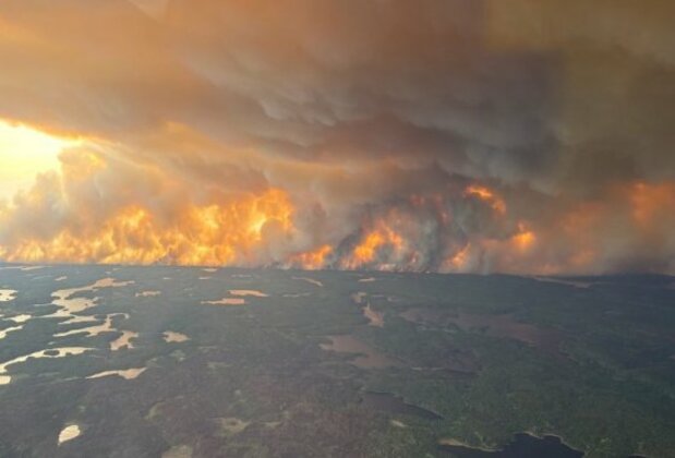 Wildfires force Hudbay Minerals to suspend work at Snow Lake mine in ...