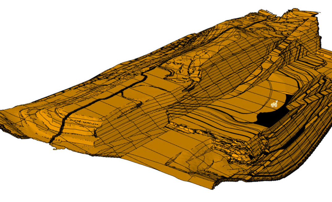 RPMGlobal software adapted to steeply dipping coal seams