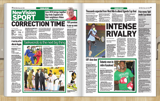 In today's New Vision: Uganda at odds with UN, AU - New Vision Official