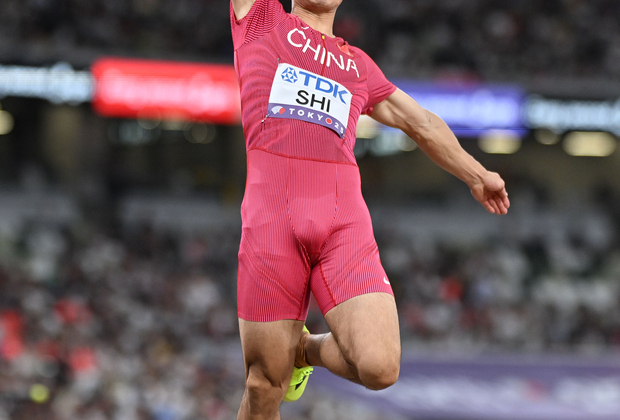(SP)JAPAN-TOKYO-ATHLETICS-WORLD ATHLETICS CHAMPIONSHIPS-MEN'S LONG JUMP ...