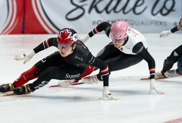 (SP)CANADA-MONTREAL-ISU SHORT TRACK SKATING-MIXED 2000M RELAY