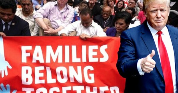 Sensing political damage, Trump ends zero tolerance policy