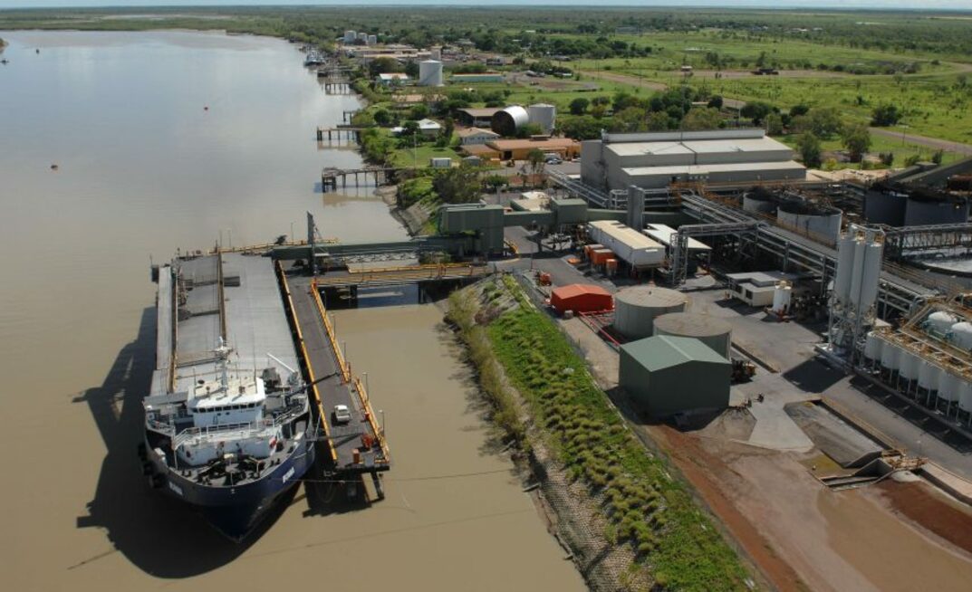 New Century dredges up the port at Karumba
