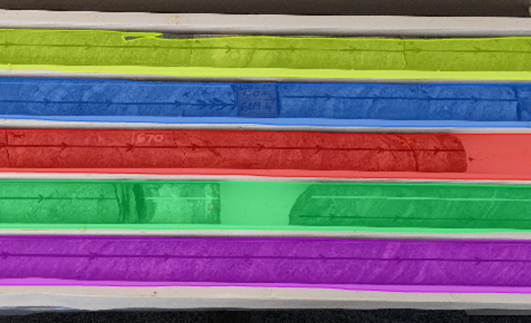 MICROMINE applies machine learning to optimise core tray imagery