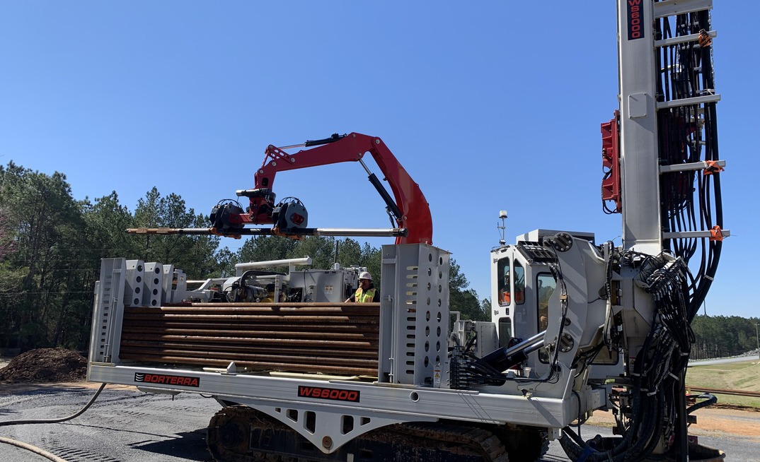 Robotic drill-rod handling RodBot launched by Borterra