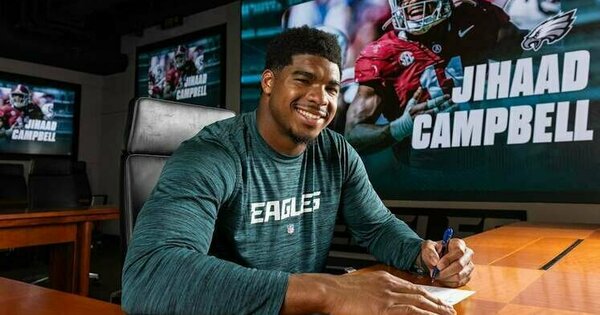 Eagles sign Jihaad Campbell