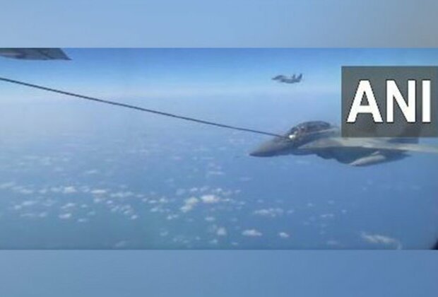 Indian Air Force refuels Egyptian Rafale fighters as part of Exercise ...