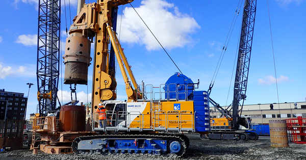 Bauer technology in use for Scandinavia's tallest building