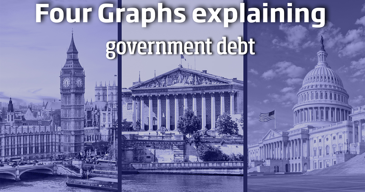 Four Graphs explaining government debt