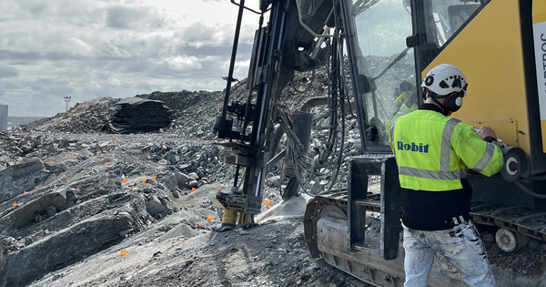 Robit RG drill rods gain ground in Sweden