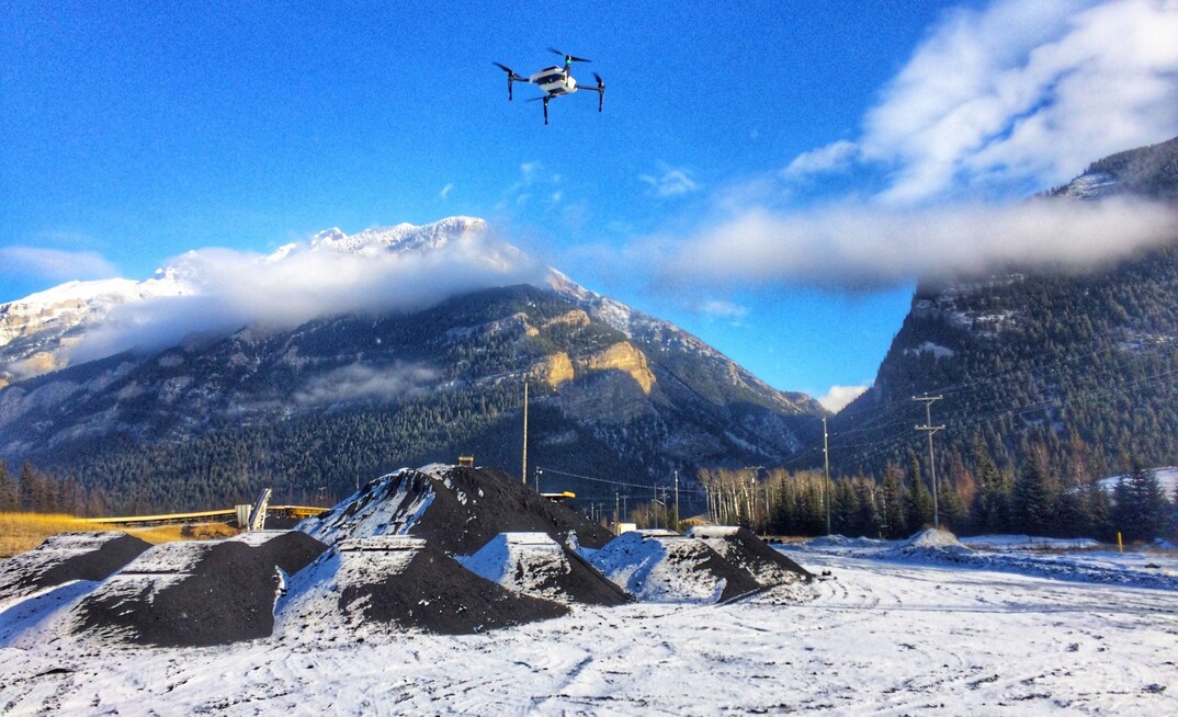 Teck surveys with Skycatch drones