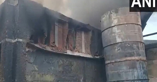 Fire breaks out at factory in Ujhani in UP's Badaun district