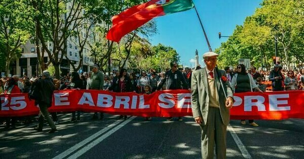 The 50th anniversary of Portugal's Carnation Revolution - the peaceful ...