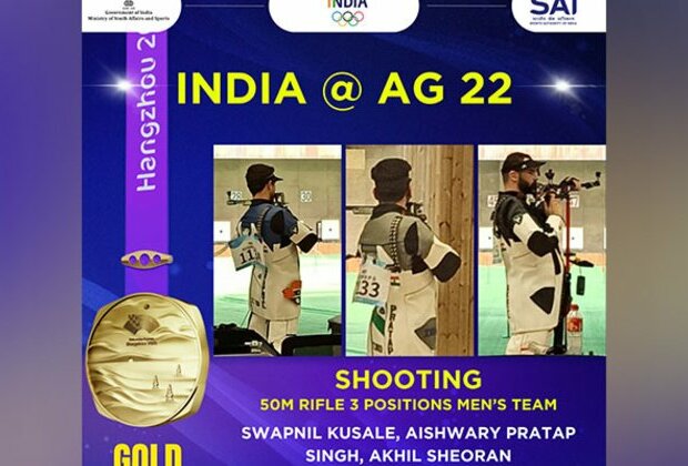 Asian Games: Swapnil-Aishwary-Akhil bag gold in men's 50 m rifle 3P ...