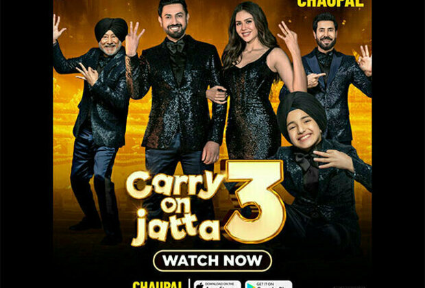 The Biggest Punjabi family movie, Carry on Jatta 3 now streaming on Chaupal