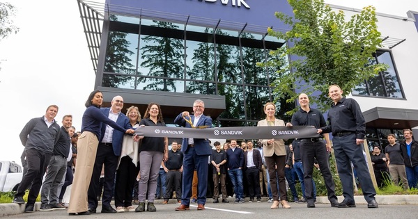 Sandvik opens new facility in British Columbia
