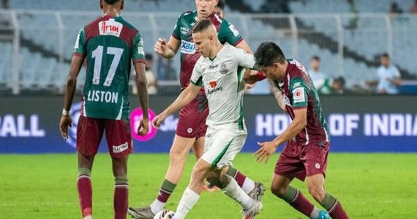 ISL 2024-25: Mohun Bagan Super Giant triumphs over Mohammedan Sporting Club with a 3-0 victory