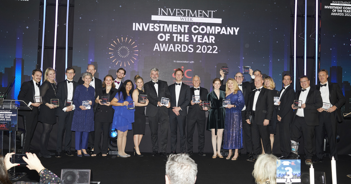 Investment Company of the Year Awards 2022 - on the night