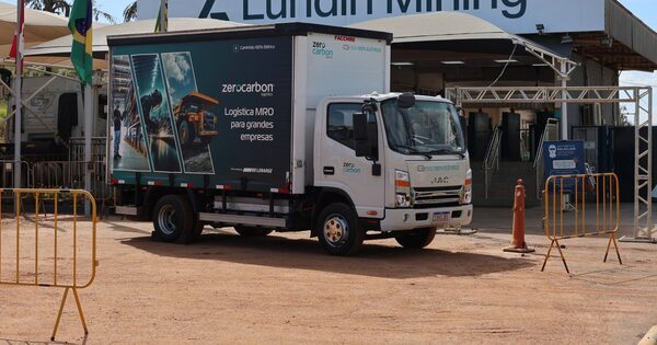 Lundin passa a contar com caminhão 100% elétrico em Alto Horizonte
