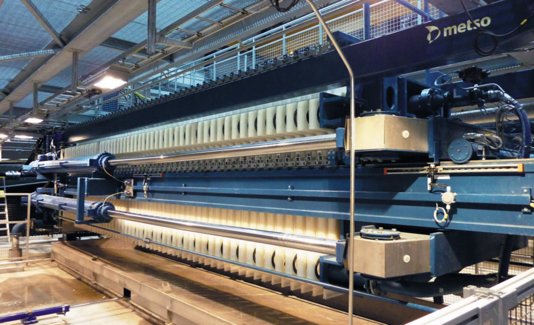 Metso to deliver pressure filters to Chile gold mine