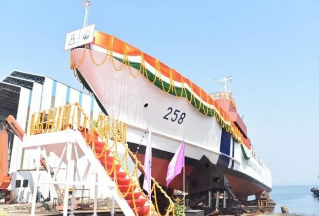 Goa Shipyard Ltd launches two indigenous fast patrol vessels for Indian ...