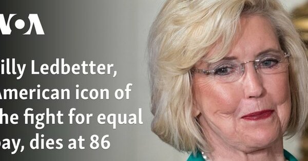 Lilly Ledbetter, American icon of the fight for equal pay, dies at 86