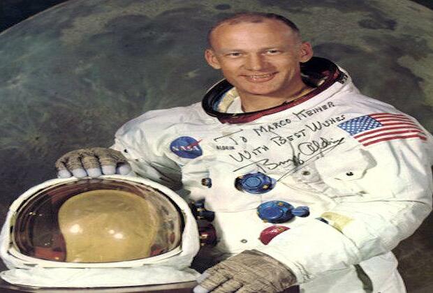 Buzz Aldrin, second man to walk on the moon, marries on 93rd birthday