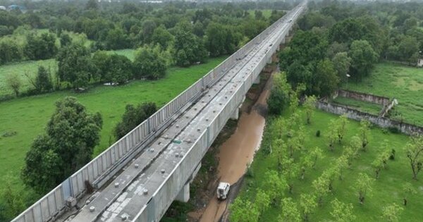 Mumbai-Ahmedabad bullet train: 1,75,000 noise barriers installed on viaduct to mitigate noise ...
