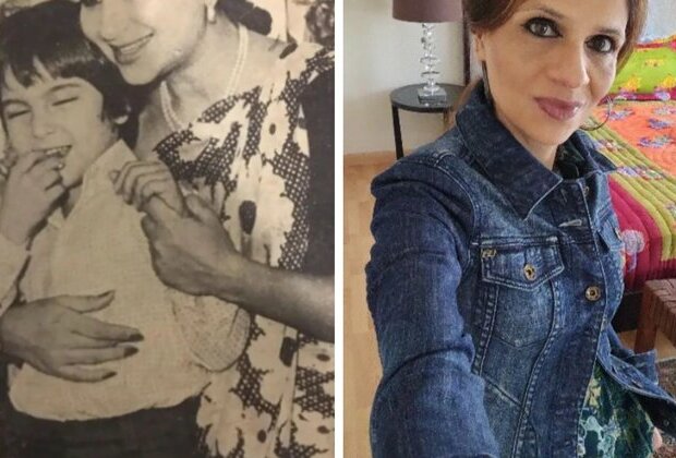 Saba Pataudi shares childhood picture of Saif Ali Khan with Sharmila Tagore